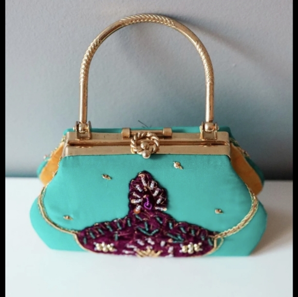 Bags | Pakistani Handmade Bridal Clutch Handbag | Poshmark